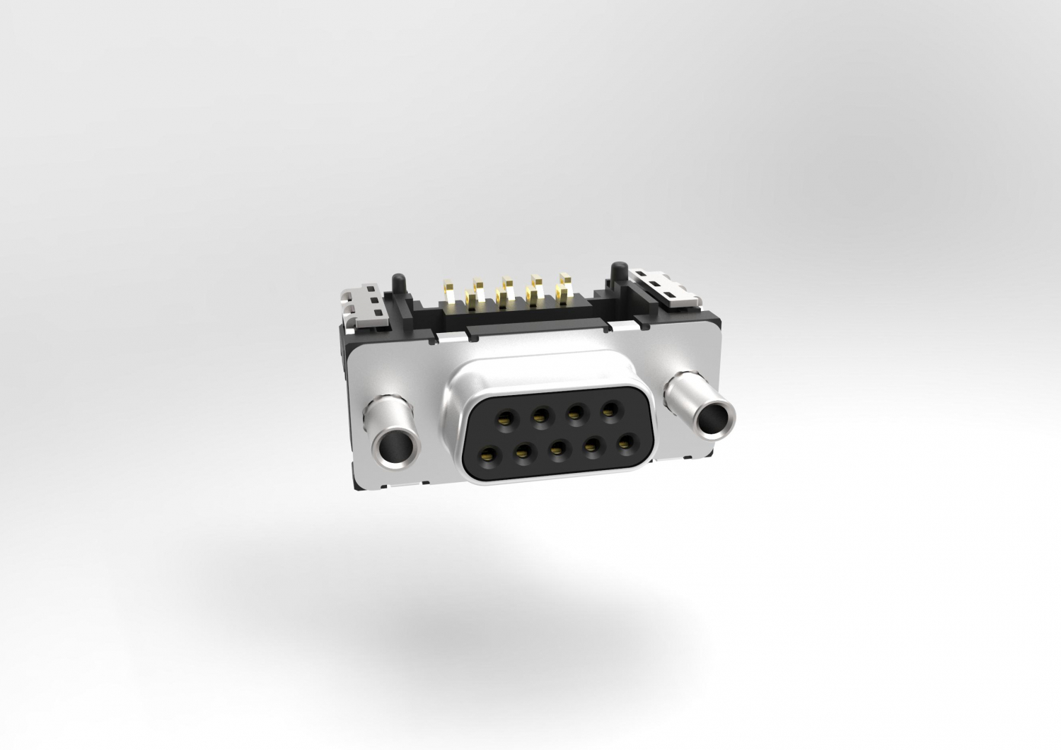 TMC D-Sub SMT 90° Standard Threaded Bolt