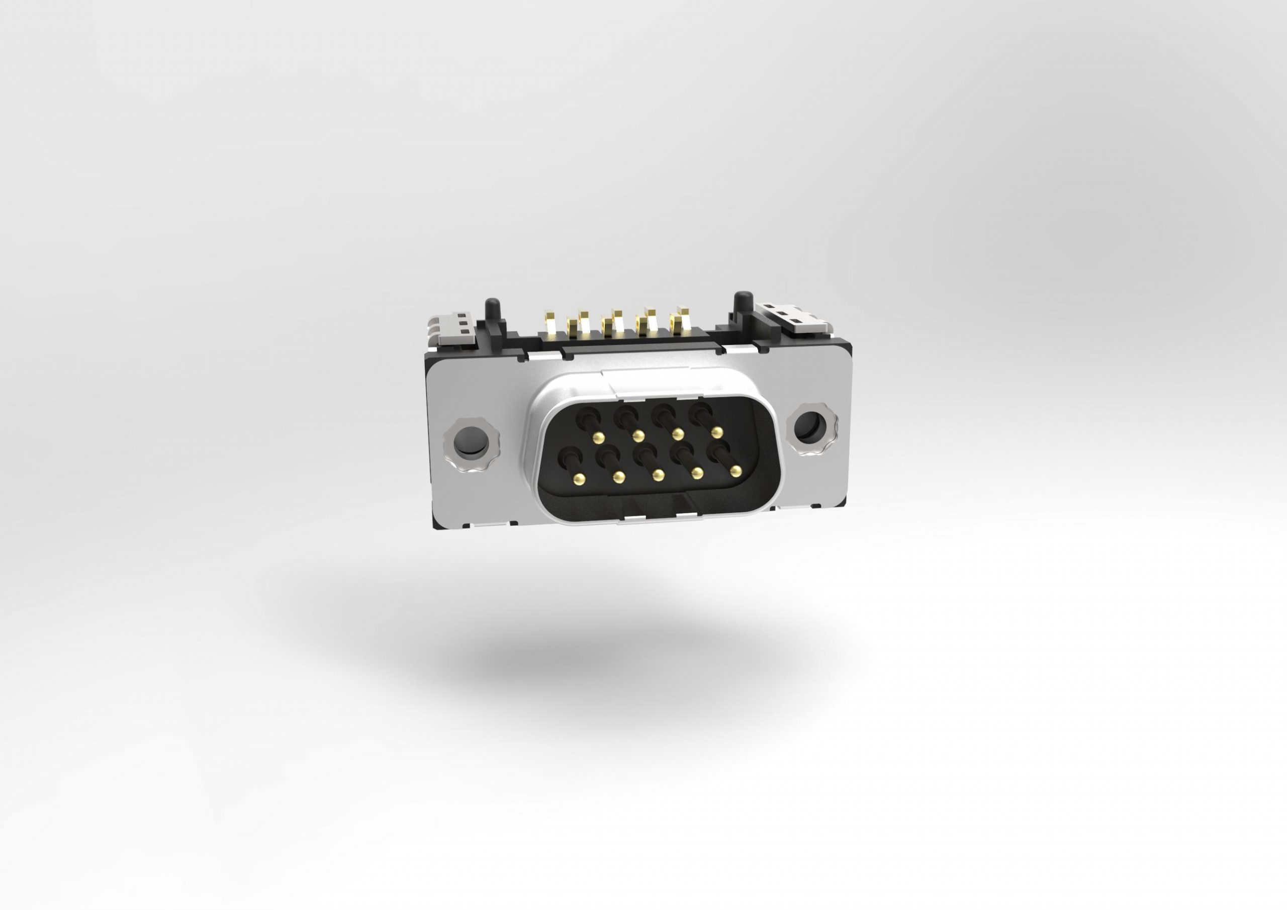 TMC D-Sub SMT 90° Standard Threaded Bolt