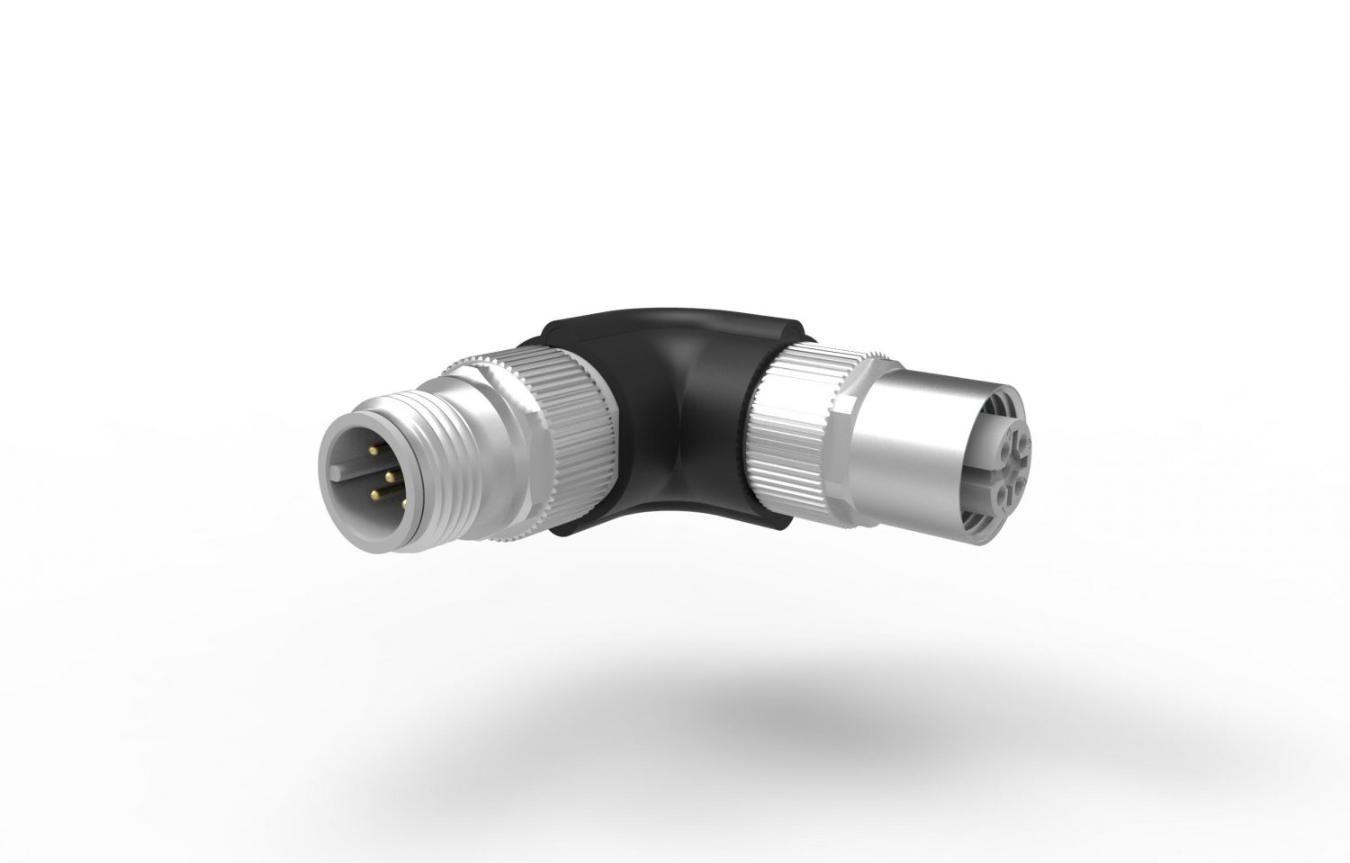 M12 A-5 90° Adapter