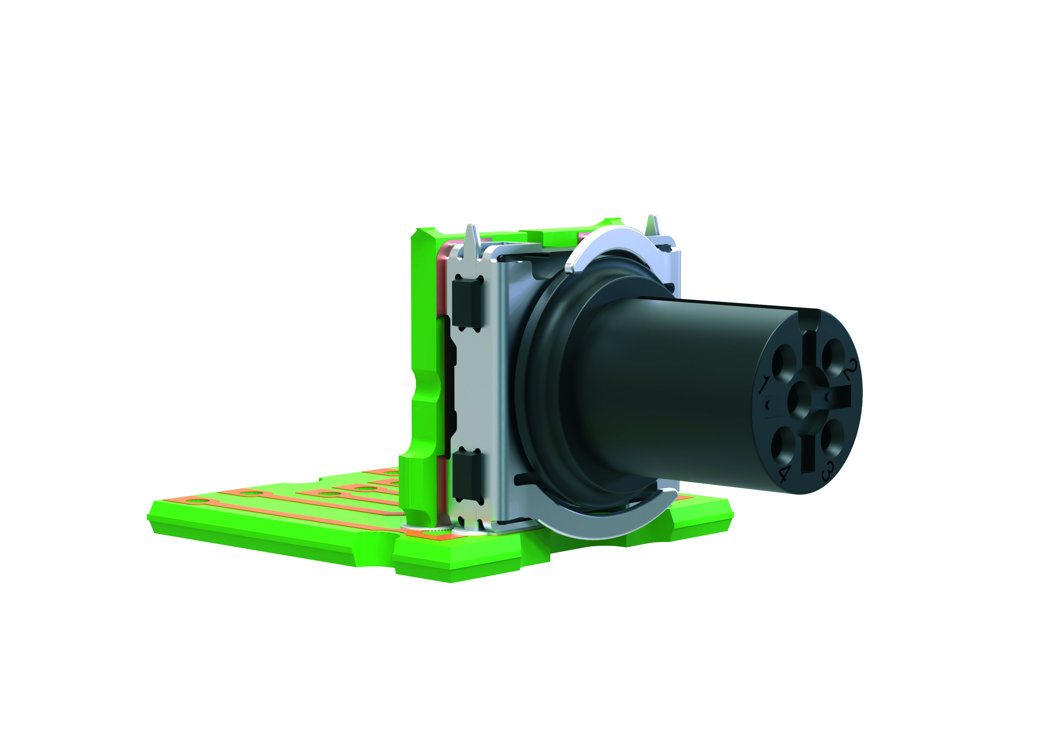 Geringste Fläche auf PCB und funktionssicher: Abgewinkelte M12-SMT ...